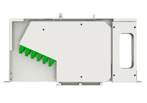 DIO (Distribuidor Interno Óptico) para 12 fusões para Fibra Óptica